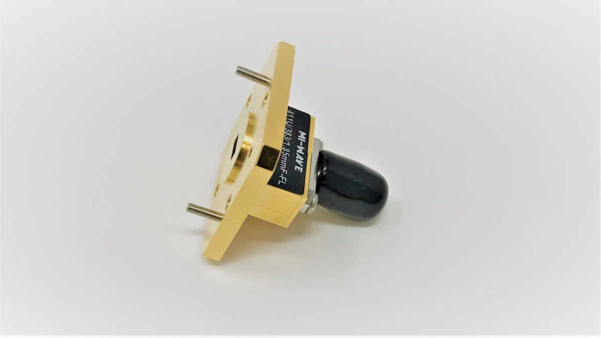 Waveguide to Coax Inline Adapters 12.4GHz to 110 GHz