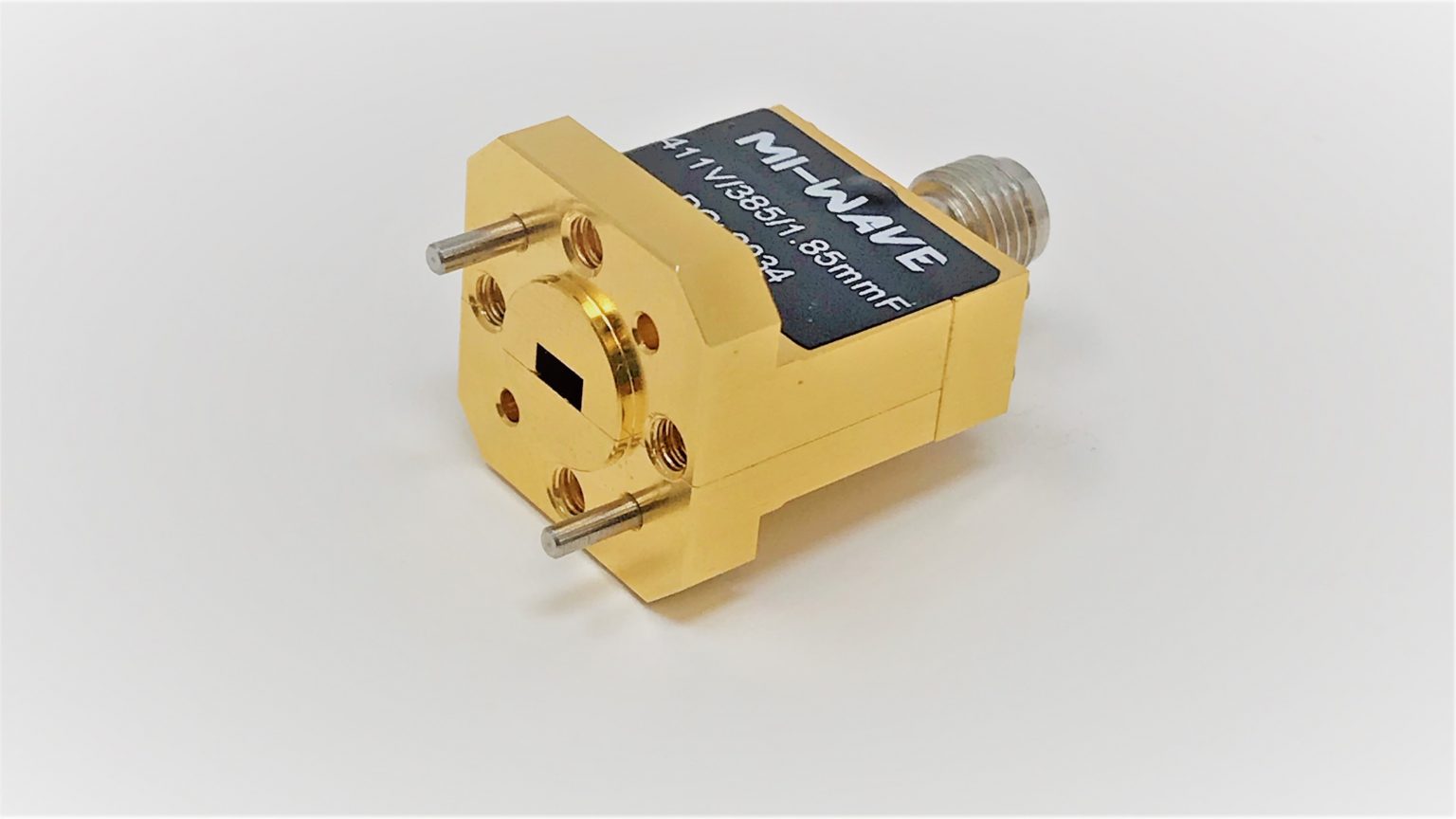 Waveguide to Coax Inline Adapters 12.4GHz to 110 GHz