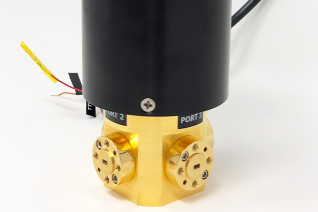 Electro-Mechanical RF Waveguide Switch, 90 GHz to 140 GHz, WR-8