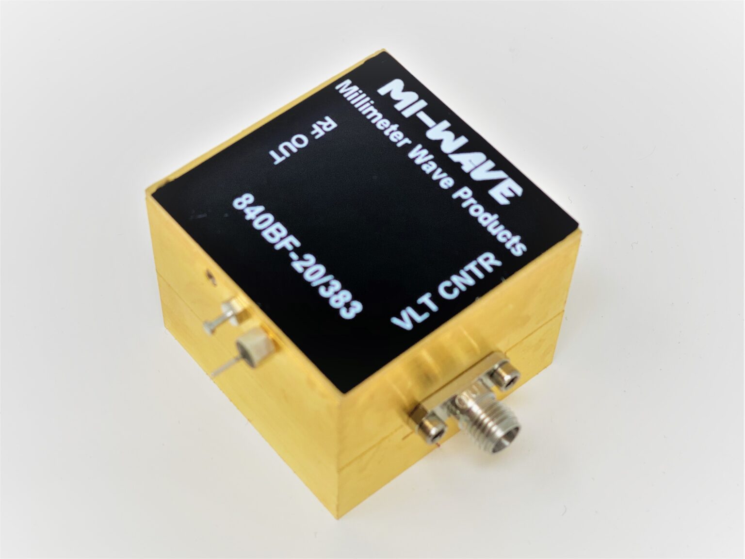 Voltage Controlled Oscillators Wide Band Sources VCO Q-band 33GHz-to-50GHz Voltage Controlled Oscillators Wide Band Sources VCO Q-band 33GHz-to-50GHz