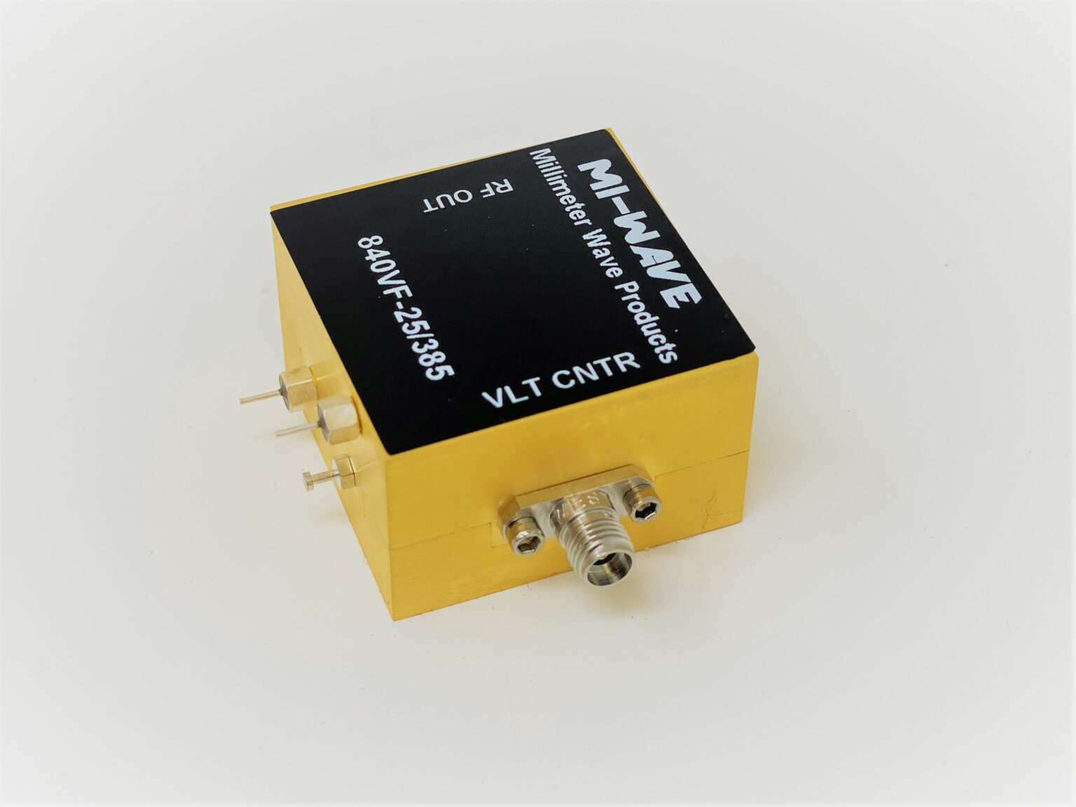 Voltage Controlled Oscillators Wide Band Sources VCO V-band 50GHz-to-75GHz Voltage Controlled Oscillators Wide Band Sources VCO V-band 50GHz-to-75GHz