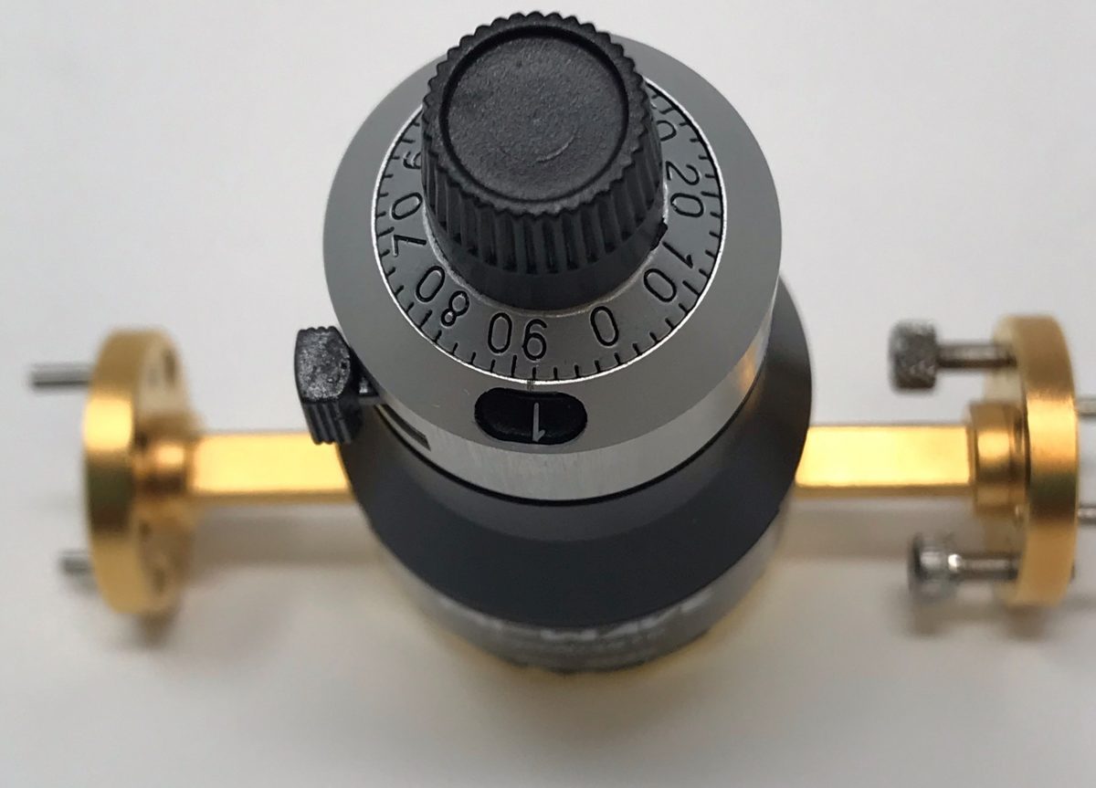 W-Band | 75 – 110 GHz | Dial Type Uncalibrated Phase Shifter