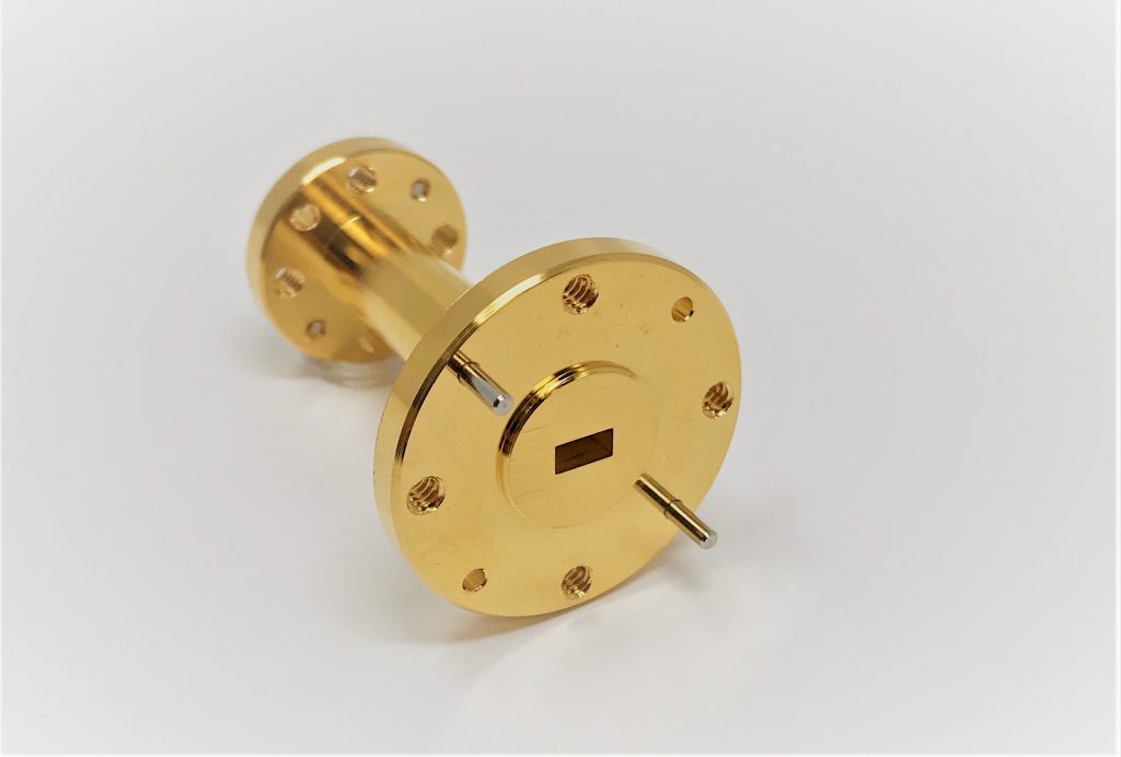 U V Band Rectangular Waveguide Adapters 40 60ghz