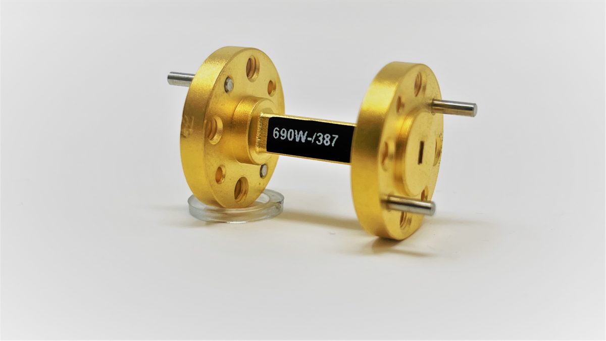 Waveguide Straight Sections | 8.2GHz-500GHz | E-Plane Straights