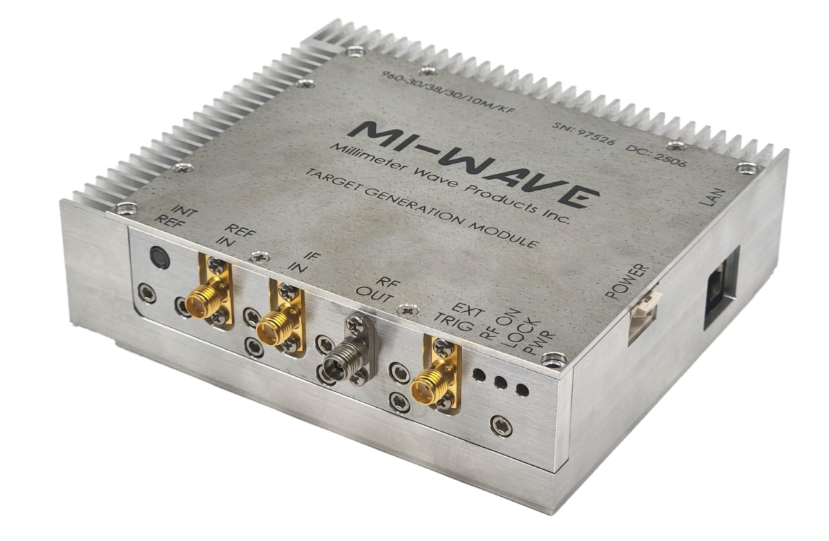 ターゲット生成モジュール | カスタム RF 信号シミュレーション ソリューション – MI-Wave
