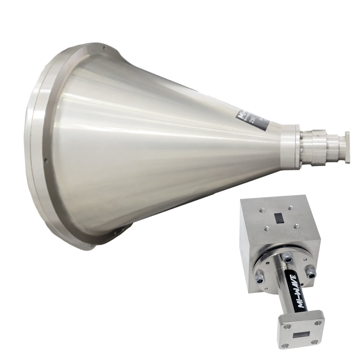 Dual Polarized X-Band Horn Lens Antenna 12" Diameter | 8.2 GHz - 12 ...